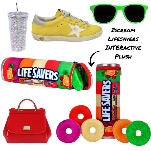 Iscream | Toys | Iscream Lifesavers Interactive Plush Toy Pillow | Poshmark